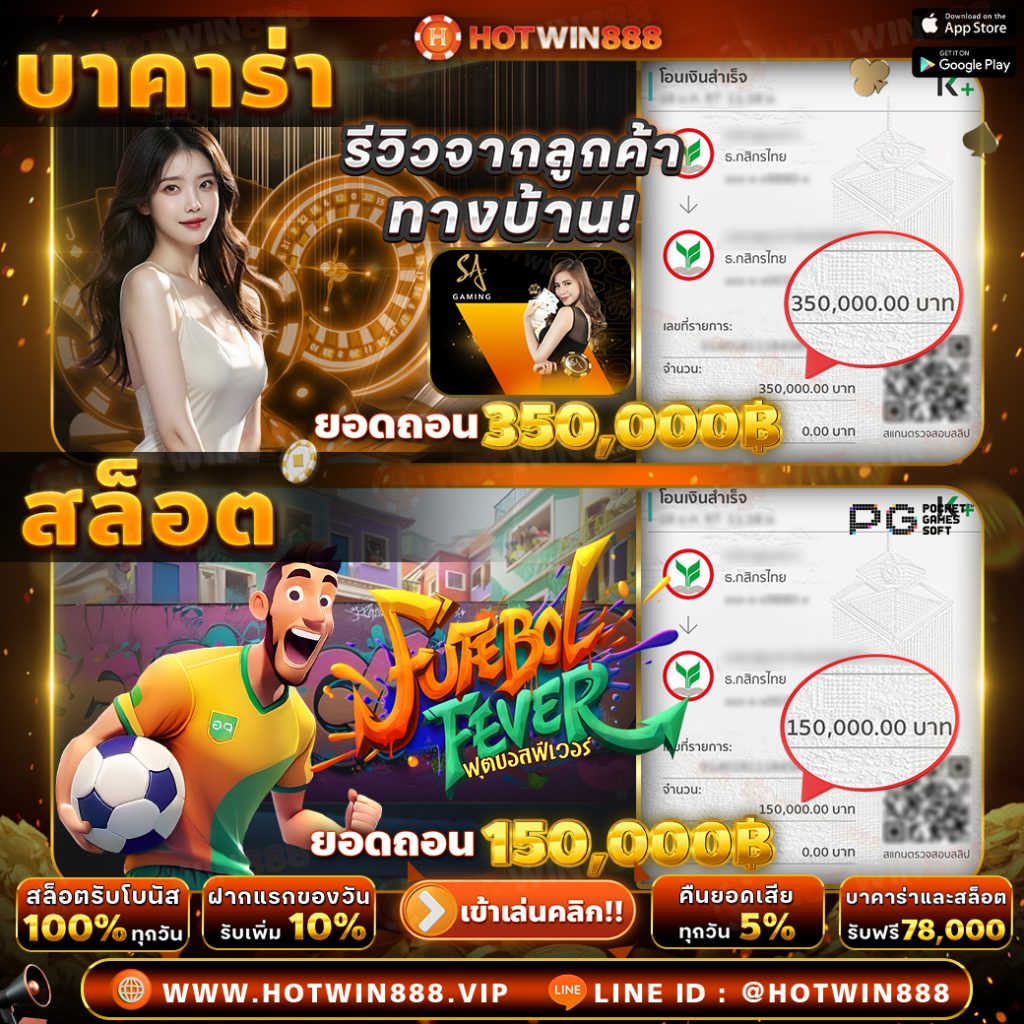 HOTWIN888 เว็บเดิมพันออนไลน์ครบวงจร เว็บใหญ่ มั่นคง ปลอดภัย